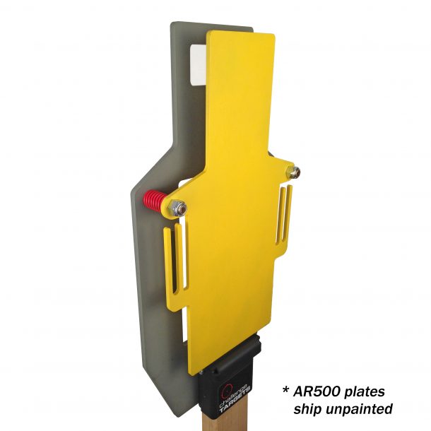 IPSC A-C Zone Rifle Target - Static Stand - Range Systems