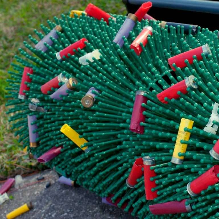 Ammo-Up 36 inch Pull Behind Shotgun Shell Collector - Range Systems
