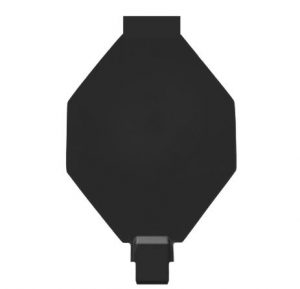 RTS Targets Self-Healing Upper Torso Target Board (Black) - Range Systems