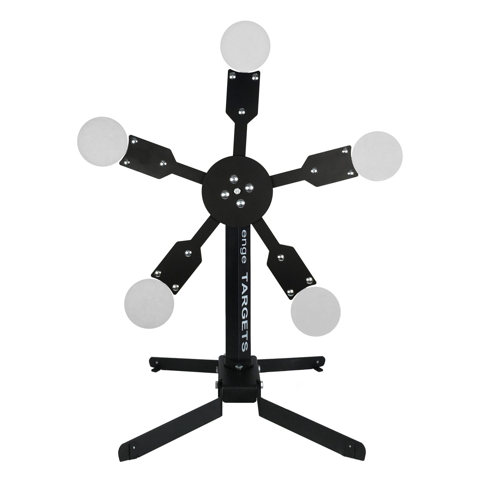 Portable Texas Star Steel Target – Round Plates - Range Systems