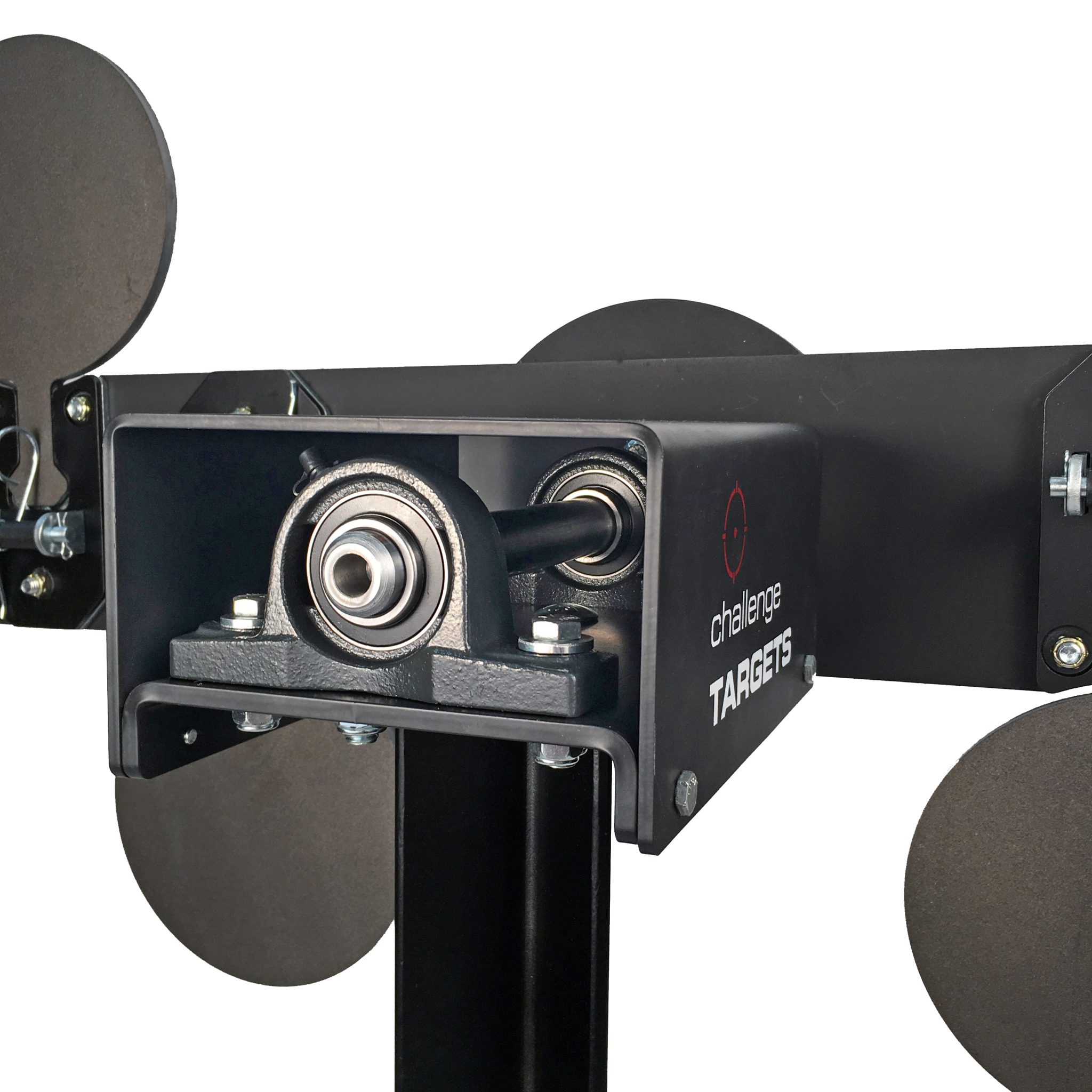 Commercial Grade Revolving Steel Target Plate Rack - Range Systems