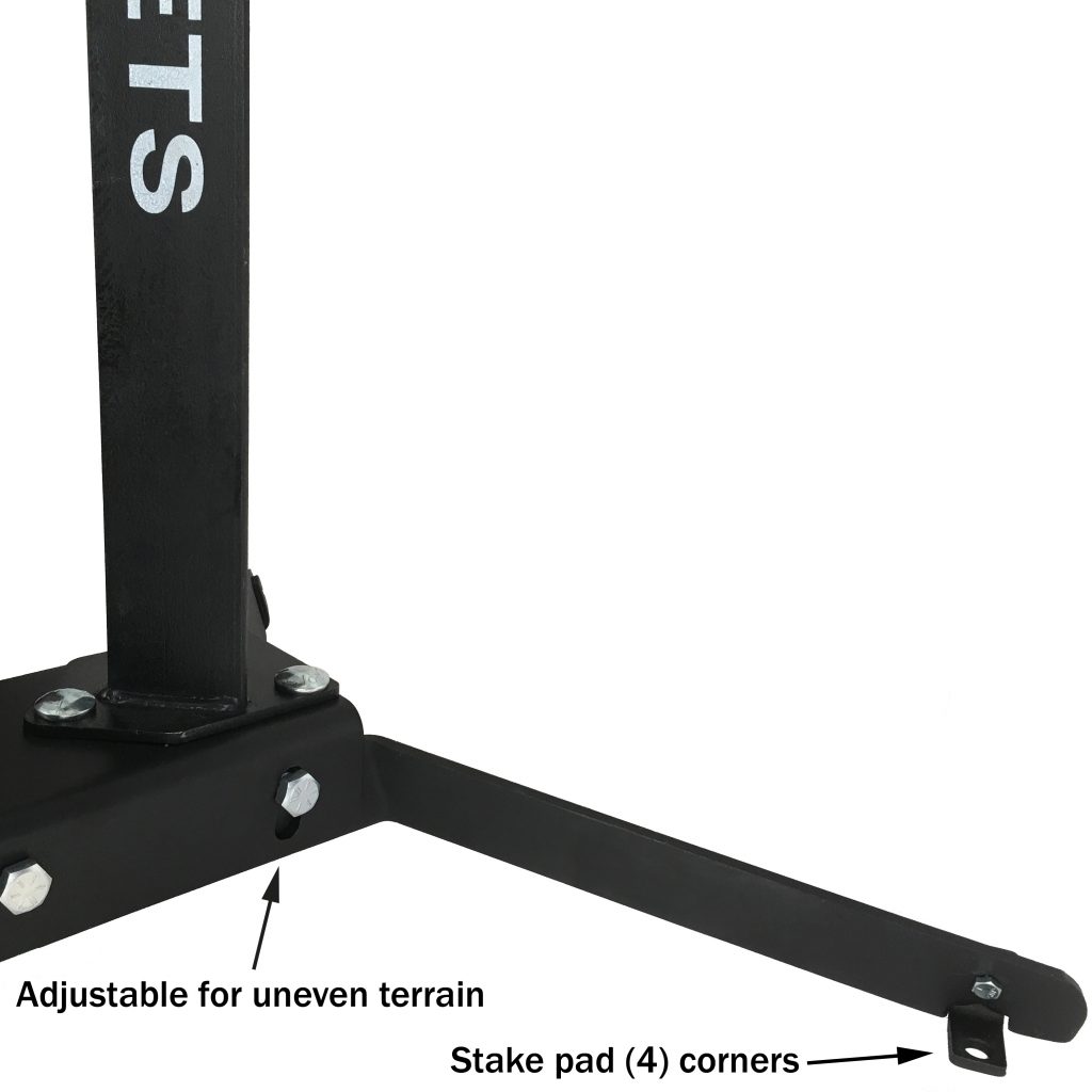 Commercial Grade Revolving Steel Target Plate Rack - Range Systems