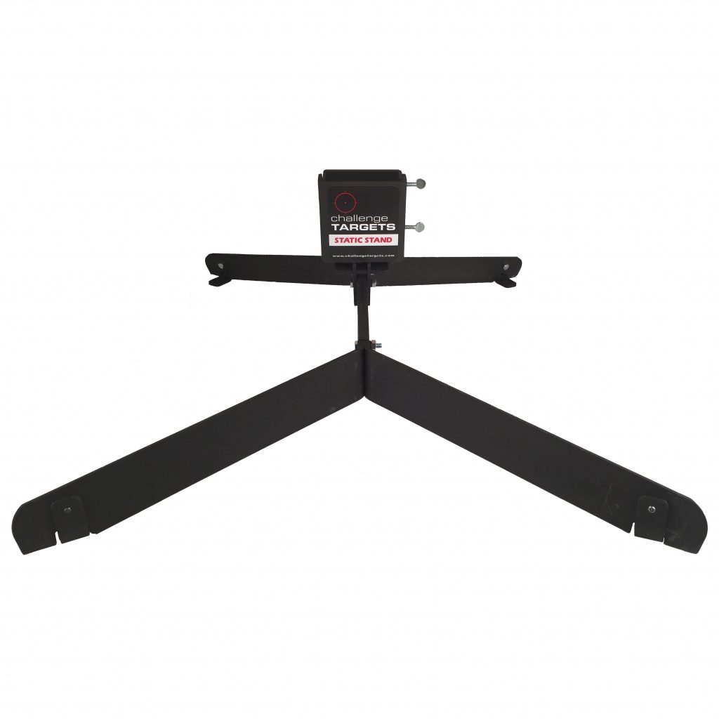 Full Size USPSA Rifle Steel Target with Static Stand - Range Systems