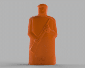 IVAN Plastic Target (Orange) - Range Systems