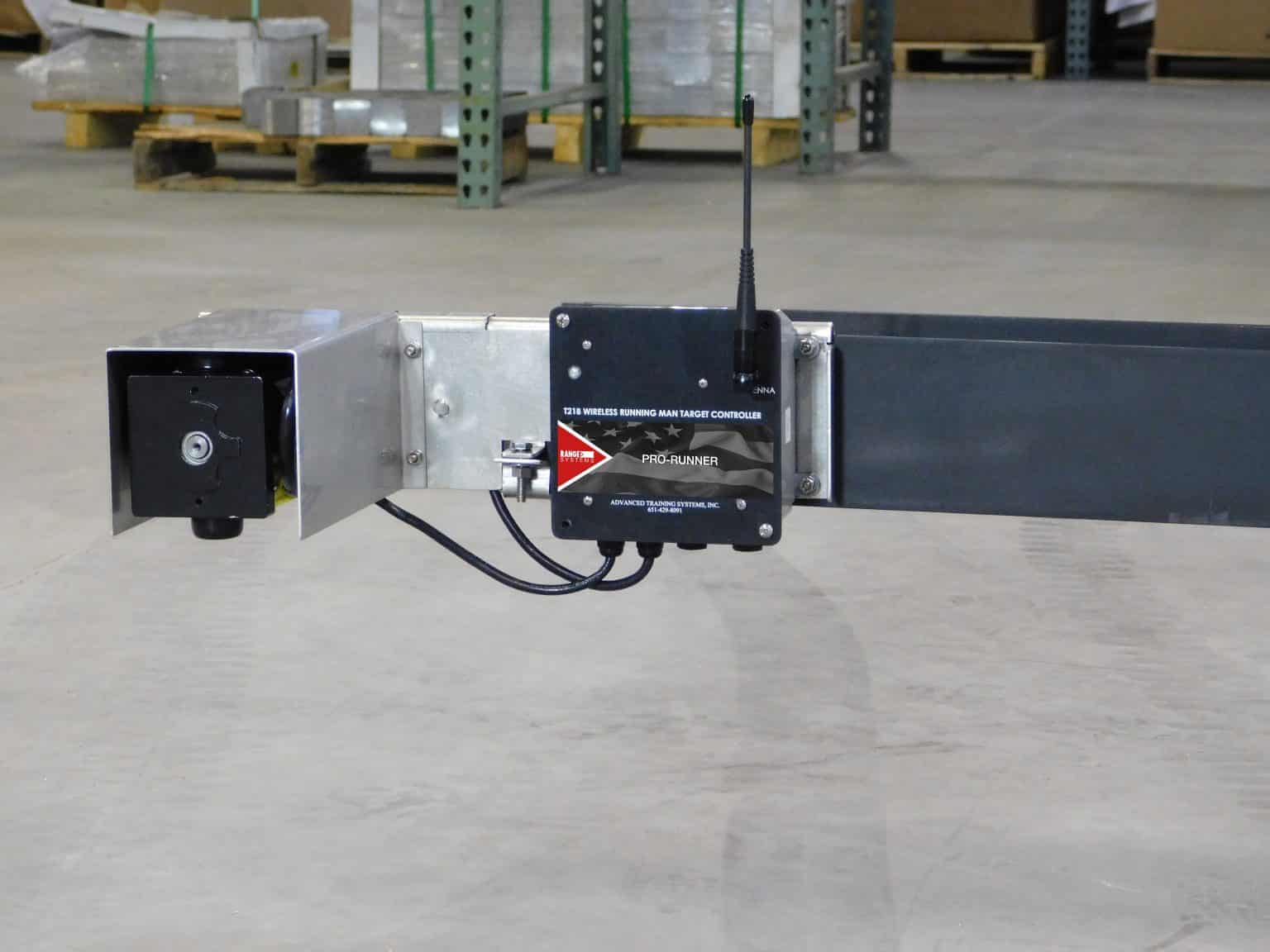 Pro-Runner: Interactive Running Man Target System for Realistic Training